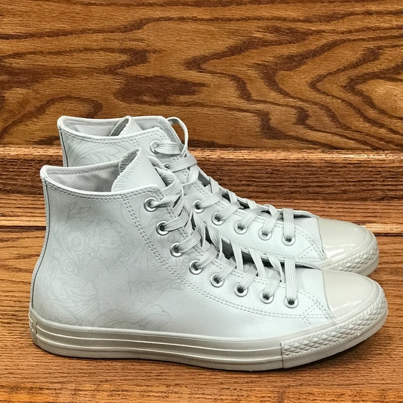 Converse | Shoes | Converse Ctas Hi Pure Silver Mouse Shoes | Poshmark